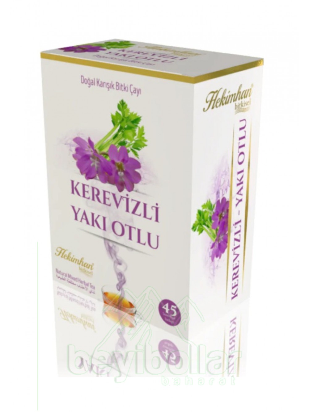 (BİTKİSEL ÇAY) Hekimhan Bitkisel Kerevizli Yakı Otlu Doğal Karış